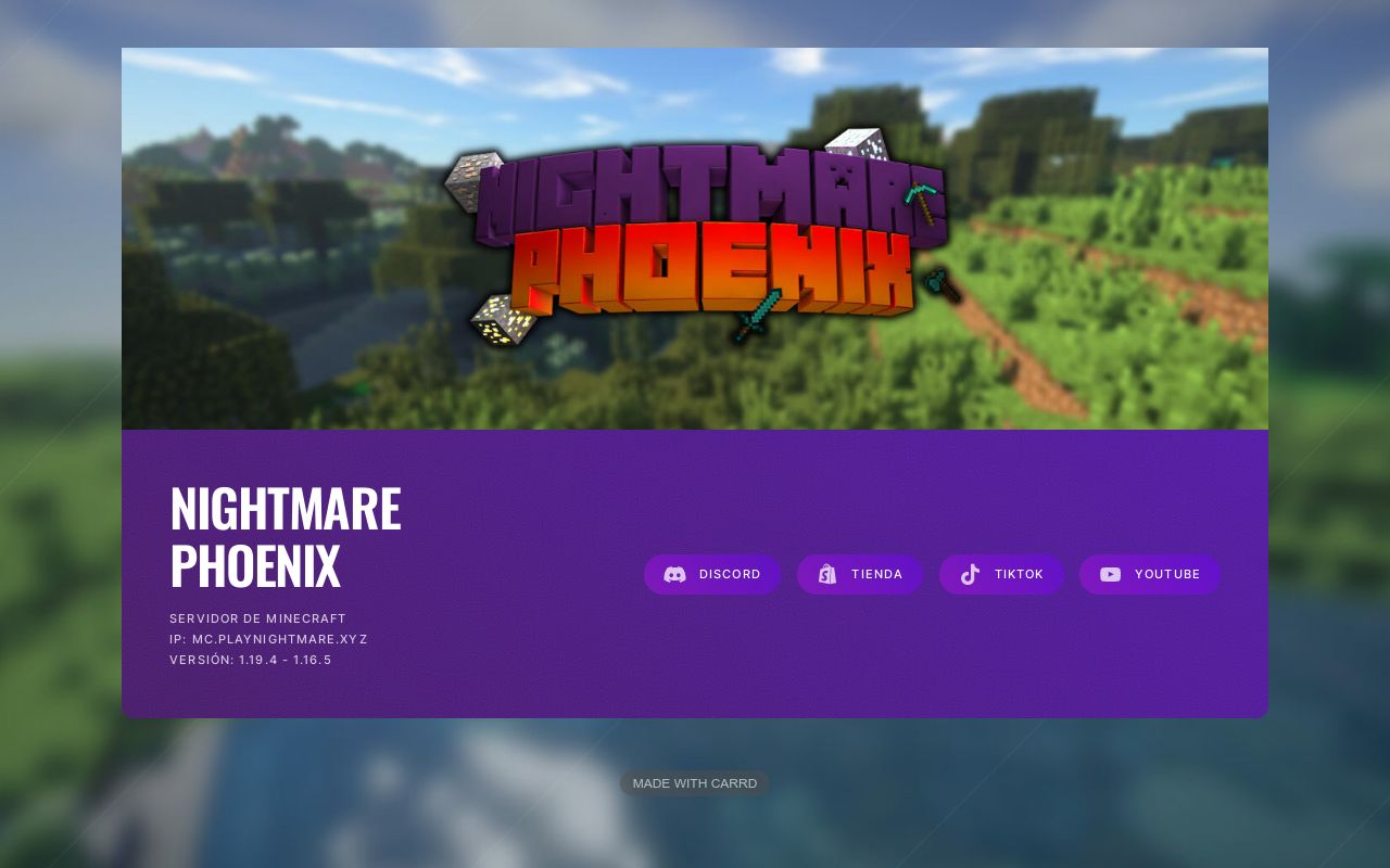 NightmarePhoenix website